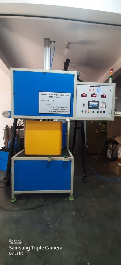 PRESSURE DECAY TEST & GAS FILL SYSTEM – Unique Vacuum Solutions